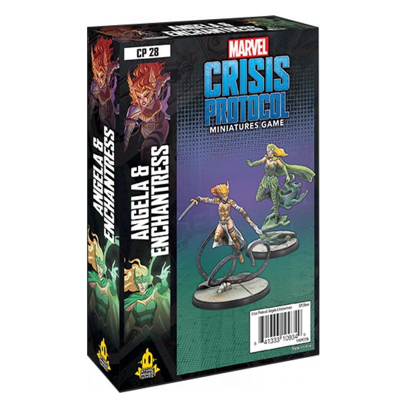 Marvel Crisis Protocol: Angela & Enchantress - MCP - TableMini