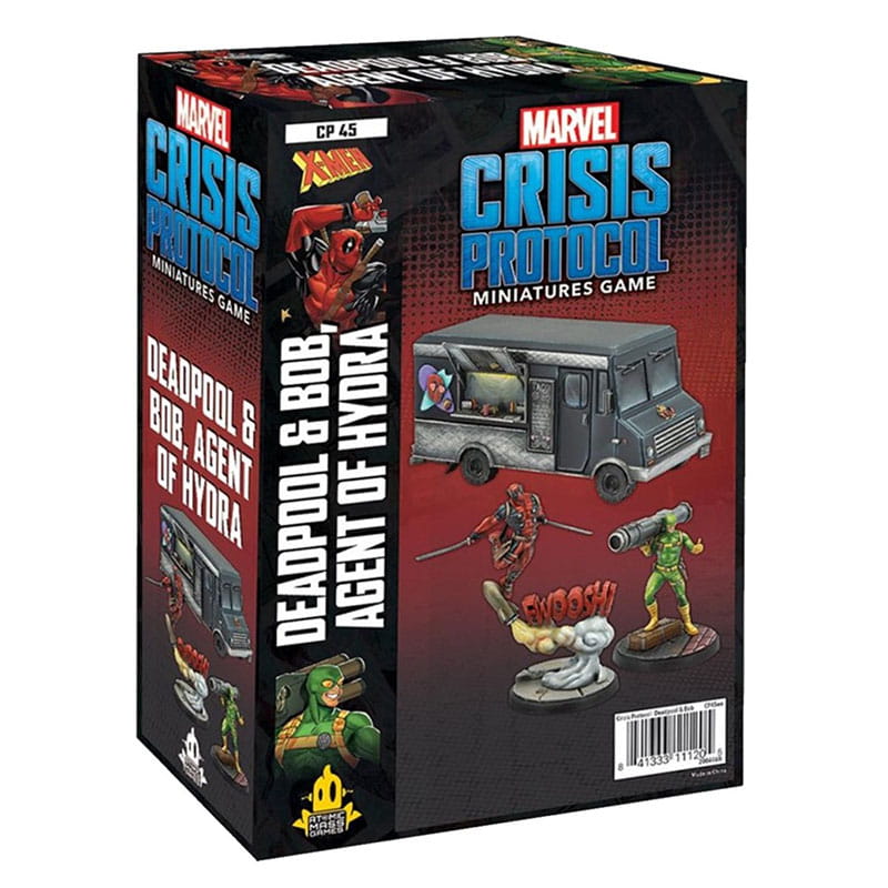 Marvel Crisis Protocol: Deadpool & Bob - MCP - TableMini