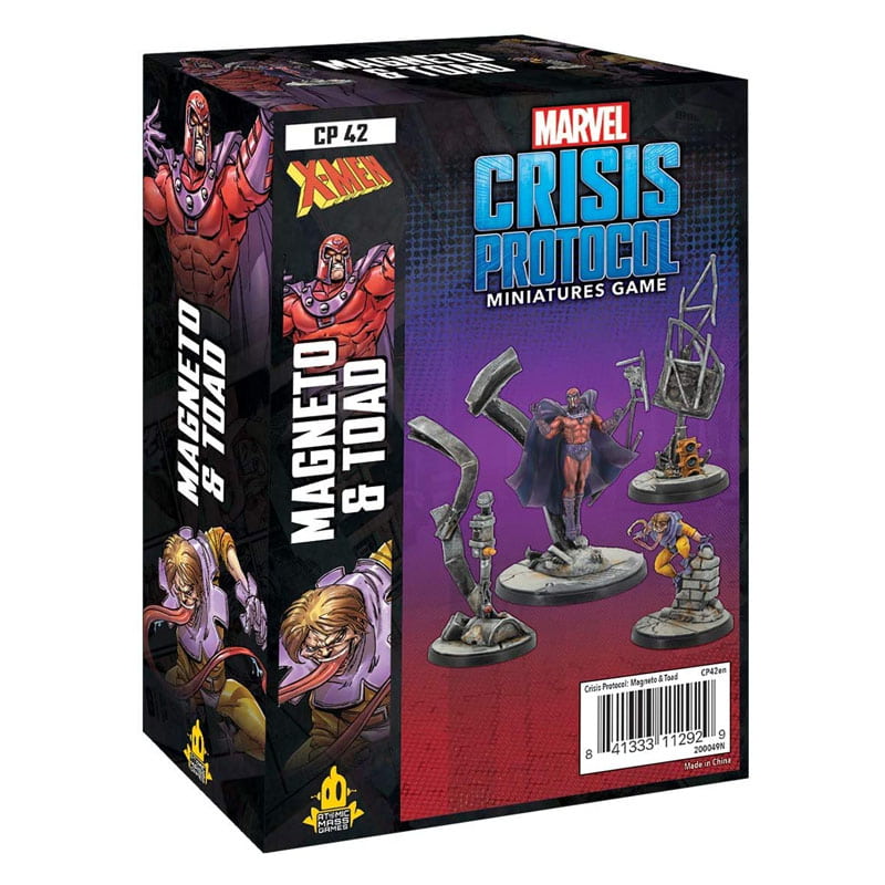 Marvel Crisis Protocol: Magneto & Toad - MCP - TableMini