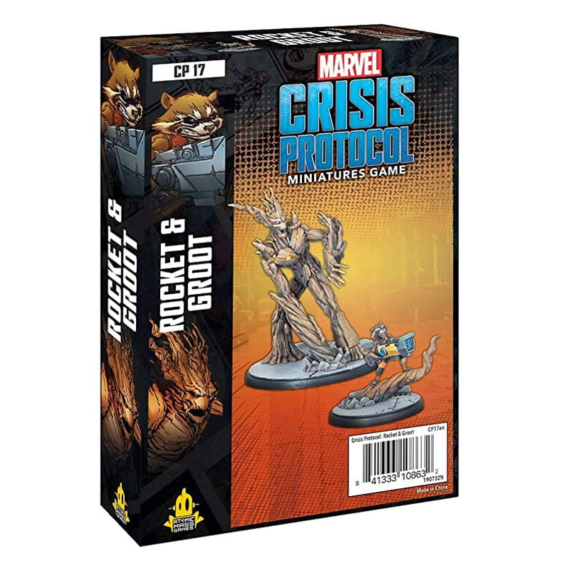 Marvel Crisis Protocol: Rocket & Groot - MCP - TableMini