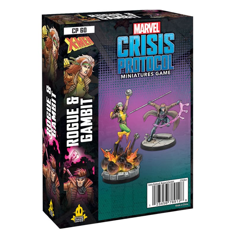 Marvel Crisis Protocol: Gambit & Rogue - MCP - TableMini