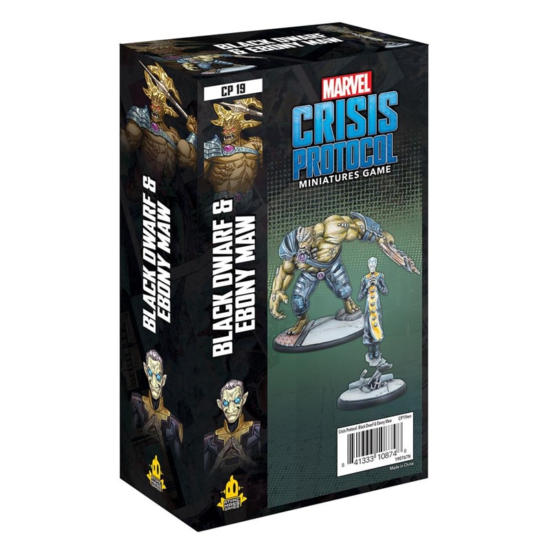 Marvel Crisis Protocol: Black Dwarf & Ebony Maw - MCP - TableMini