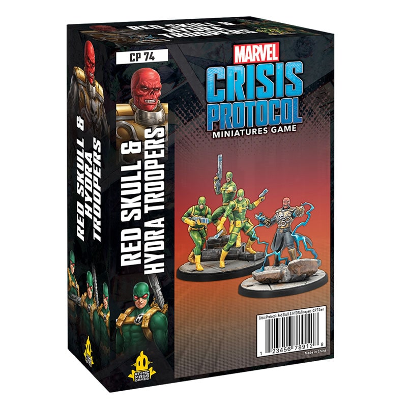 Marvel Crisis Protocol: Red Skull & Hydra Troops - MCP - TableMini